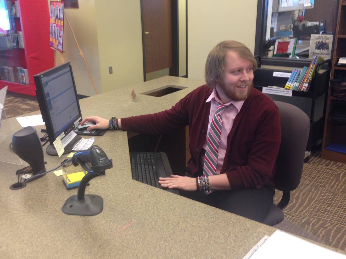 Staff member of the week: Derrick Burton rocking the campus with humor ...